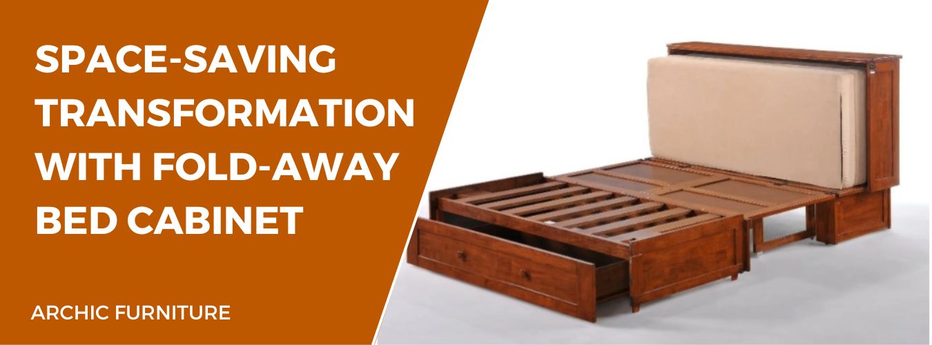 Space-Saving Transformation with Fold Away Bed Cabinet — Archic Furniture