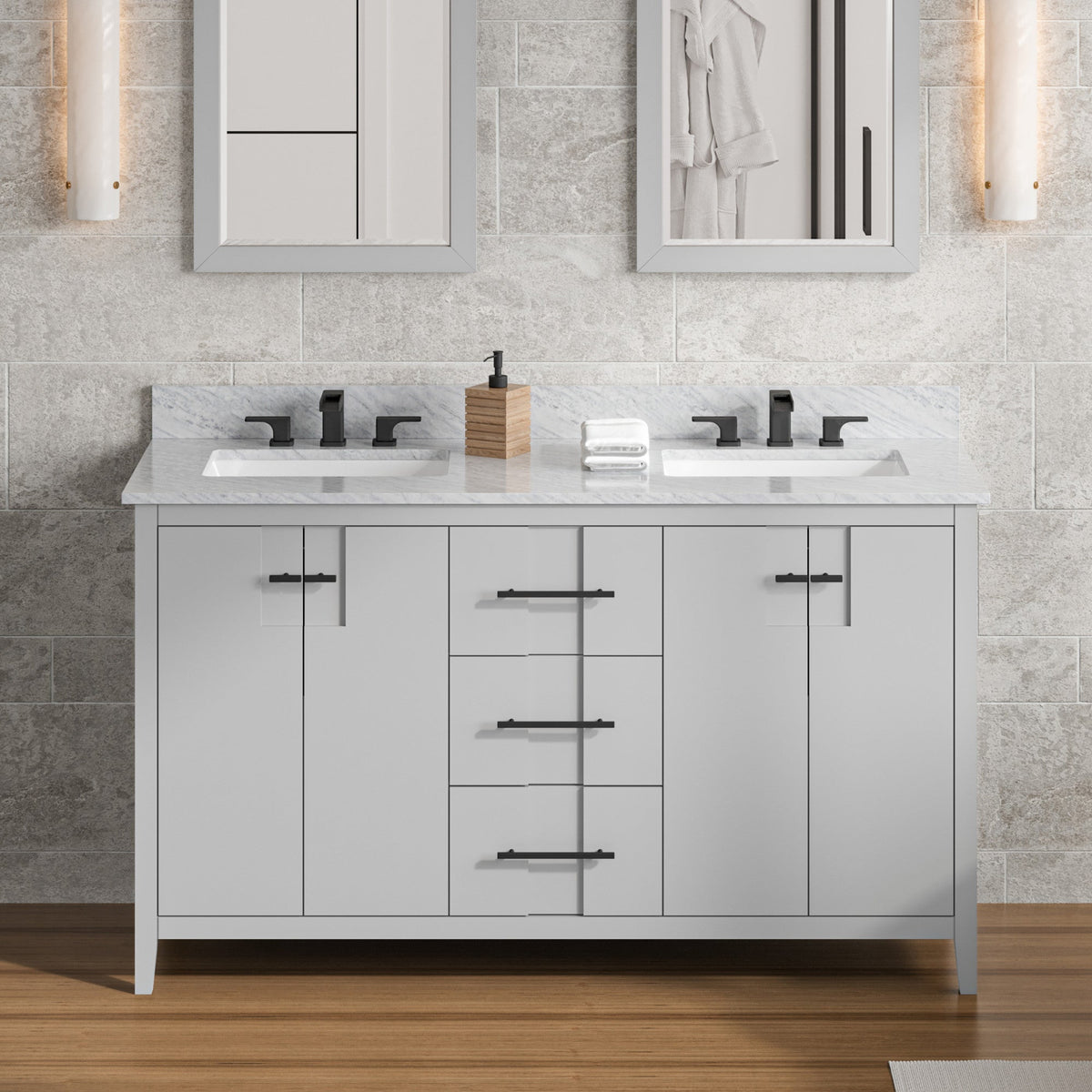 Modern 60-Inch Bathroom Vanities | Shop Vanity Countertops — Archic ...