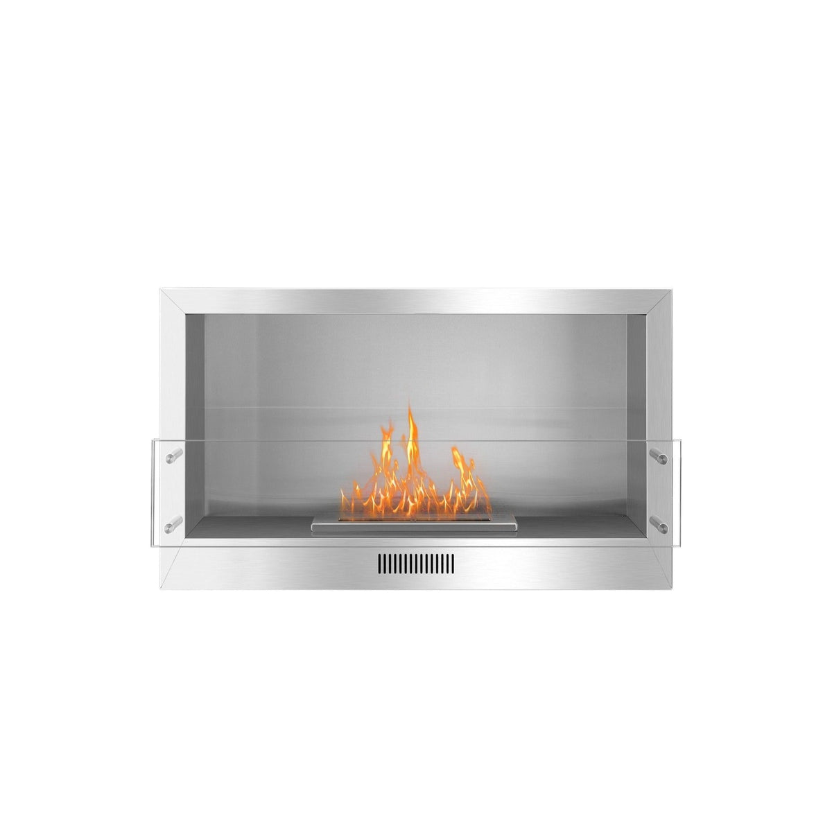 The Bio Flame 38" Firebox SS (24 RC)