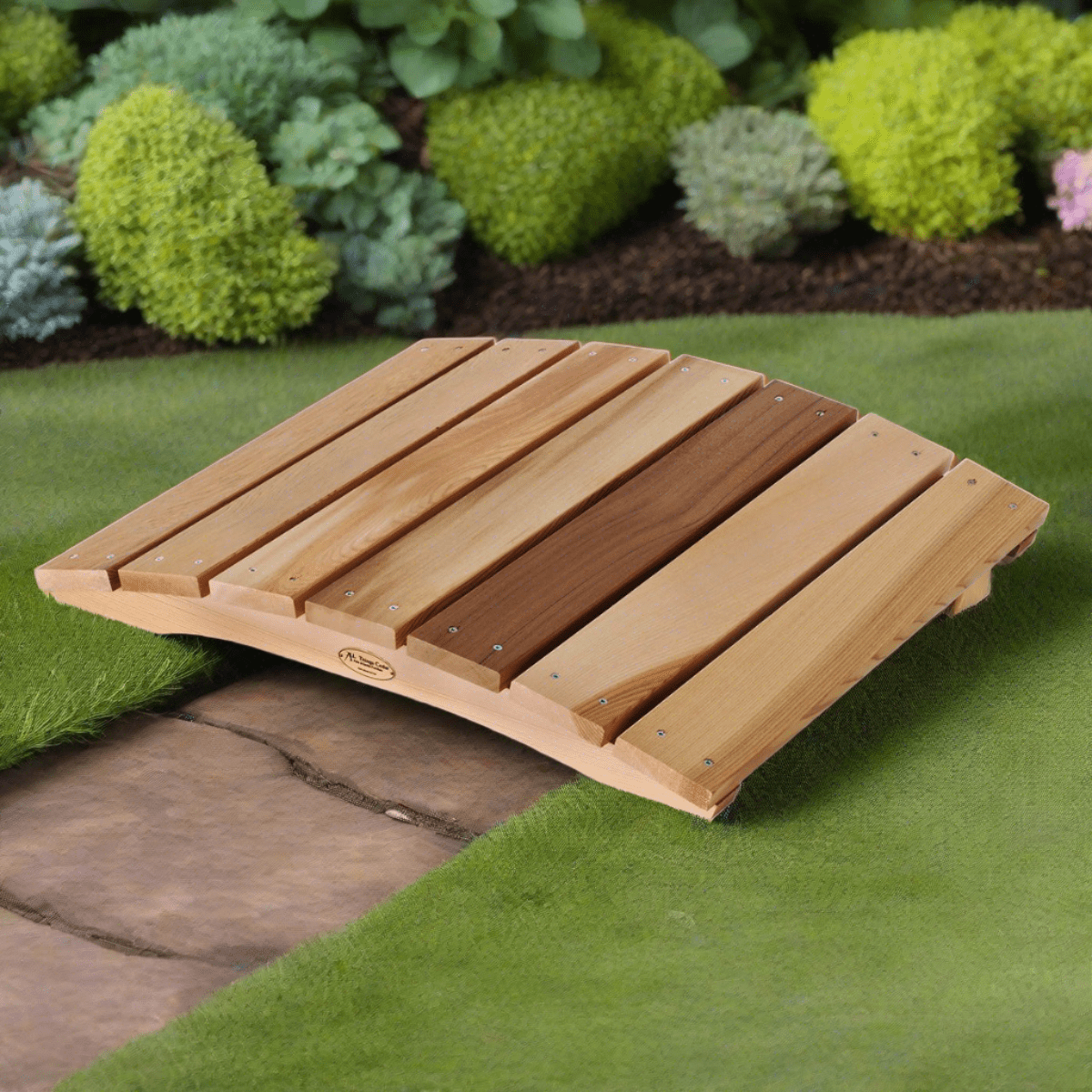 All Things Cedar 2-ft Gnome Garden Bridge FB24 — Archic Furniture