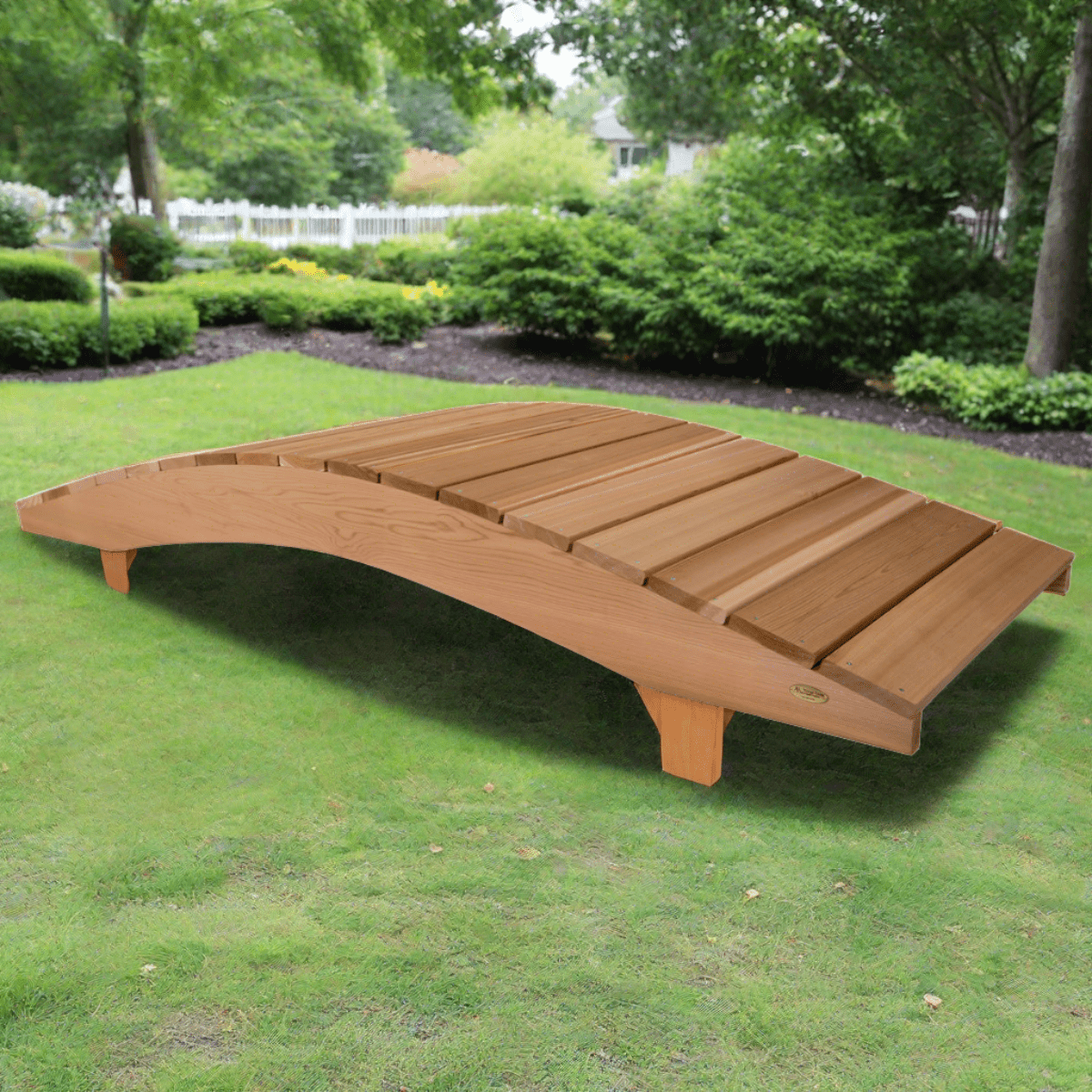 All Things Cedar 8-ft Garden Bridge FB96 — Archic Furniture