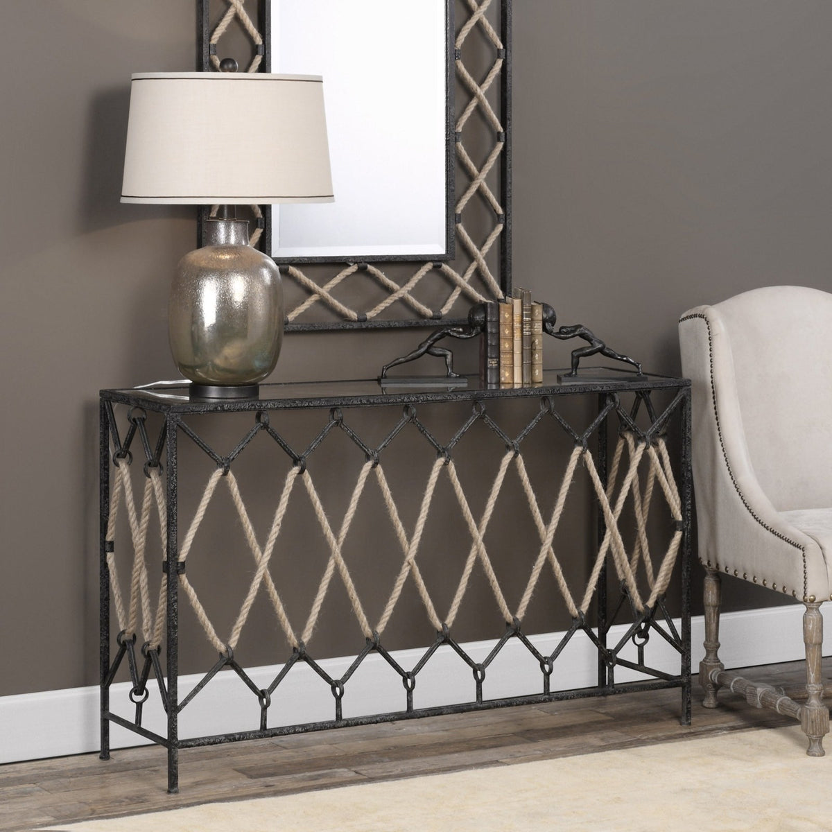 Uttermost Darya Nautical Console Table 24665 — Archic Furniture