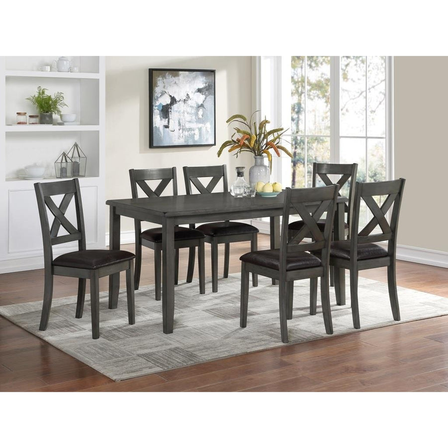 Kinger Home Monterey 7-Pieces Indoor Dining Set — Archic Furniture