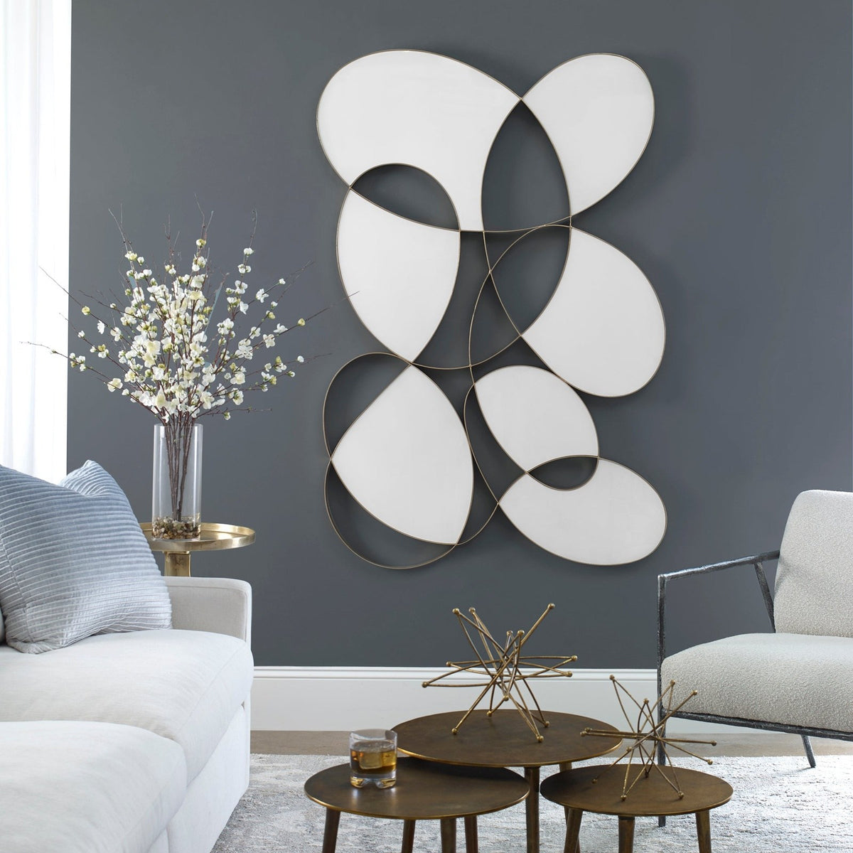 Uttermost Vagabond Metal & Glass Wall Decor 04312 — Archic Furniture