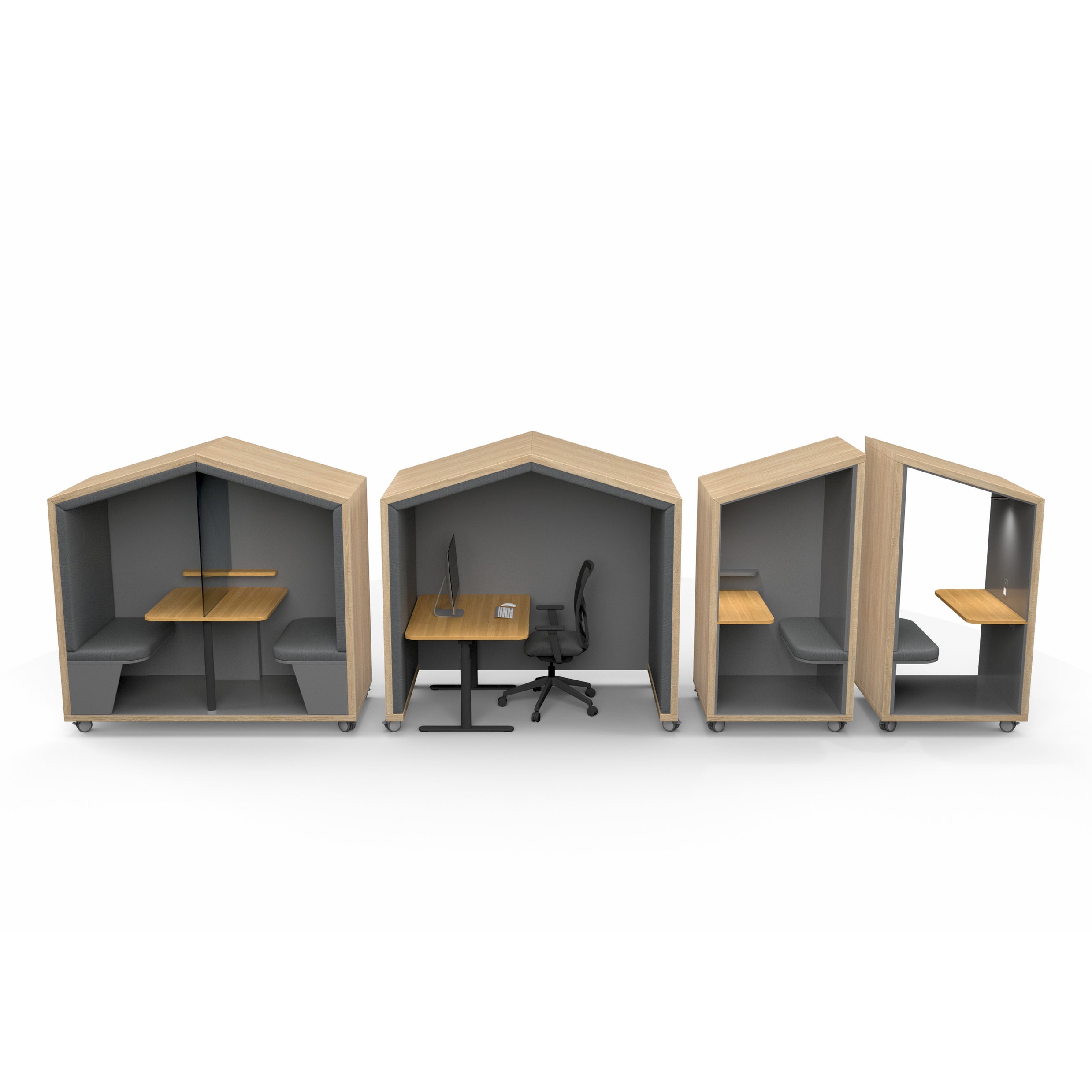 Nook Shelter Quiet Office Huddle Meeting Pod — Archic Furniture