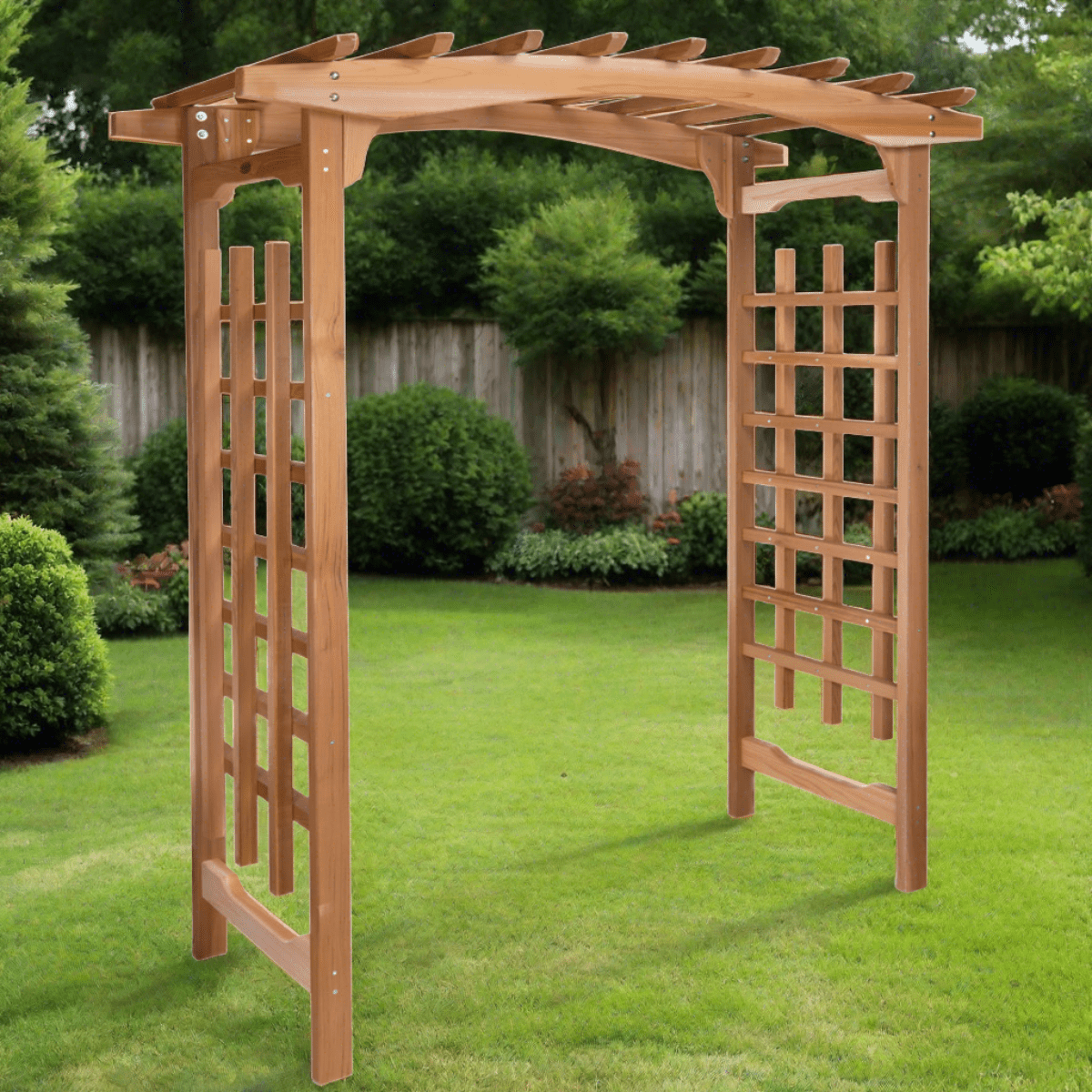 All Things Cedar Pagoda Arbor PA96 — Archic Furniture