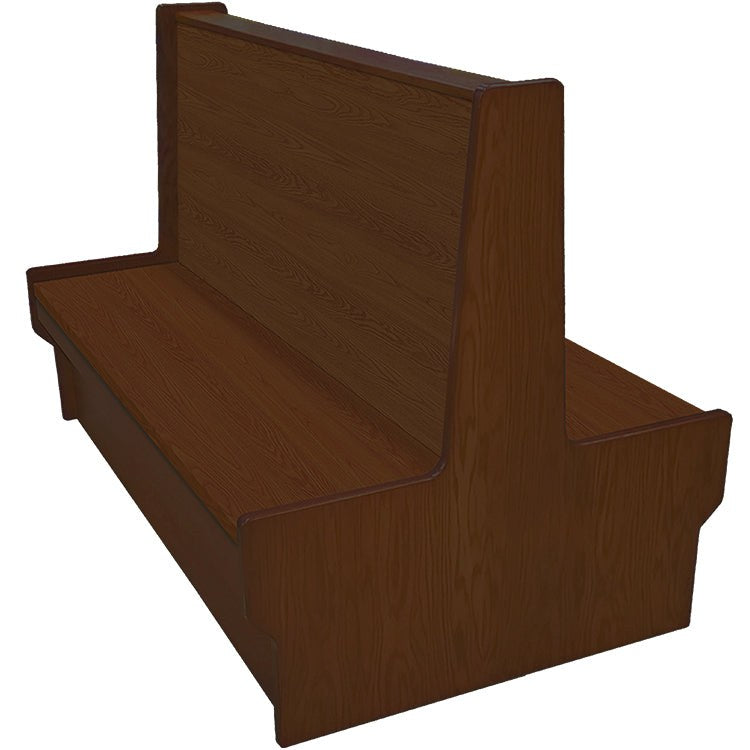 Oak Street Manufacturing Double 48" x 42" Shepard Wood Frame Booth ...