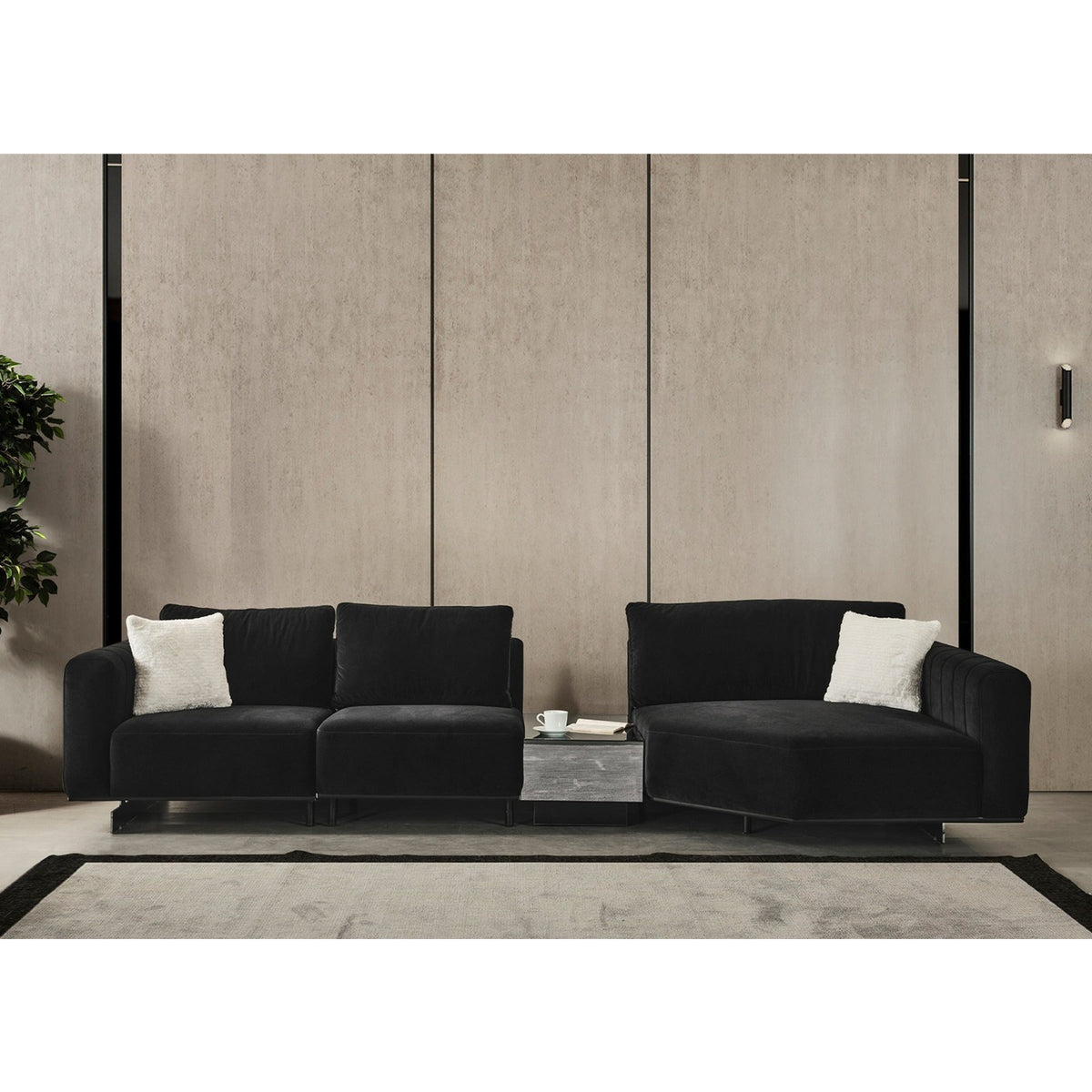 Whiteline Modern Living Vision Modular Sofa — Archic Furniture