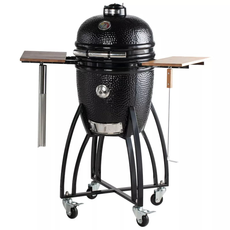 Saffire Kamado Medium Ceramic Grill and Smoker SGUB15-CGOB/KSC — Archic ...
