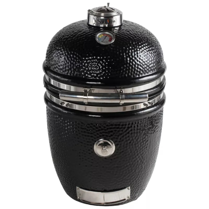 Saffire Platinum Kamado Medium Stainless Steel BBQ Island Grill ...