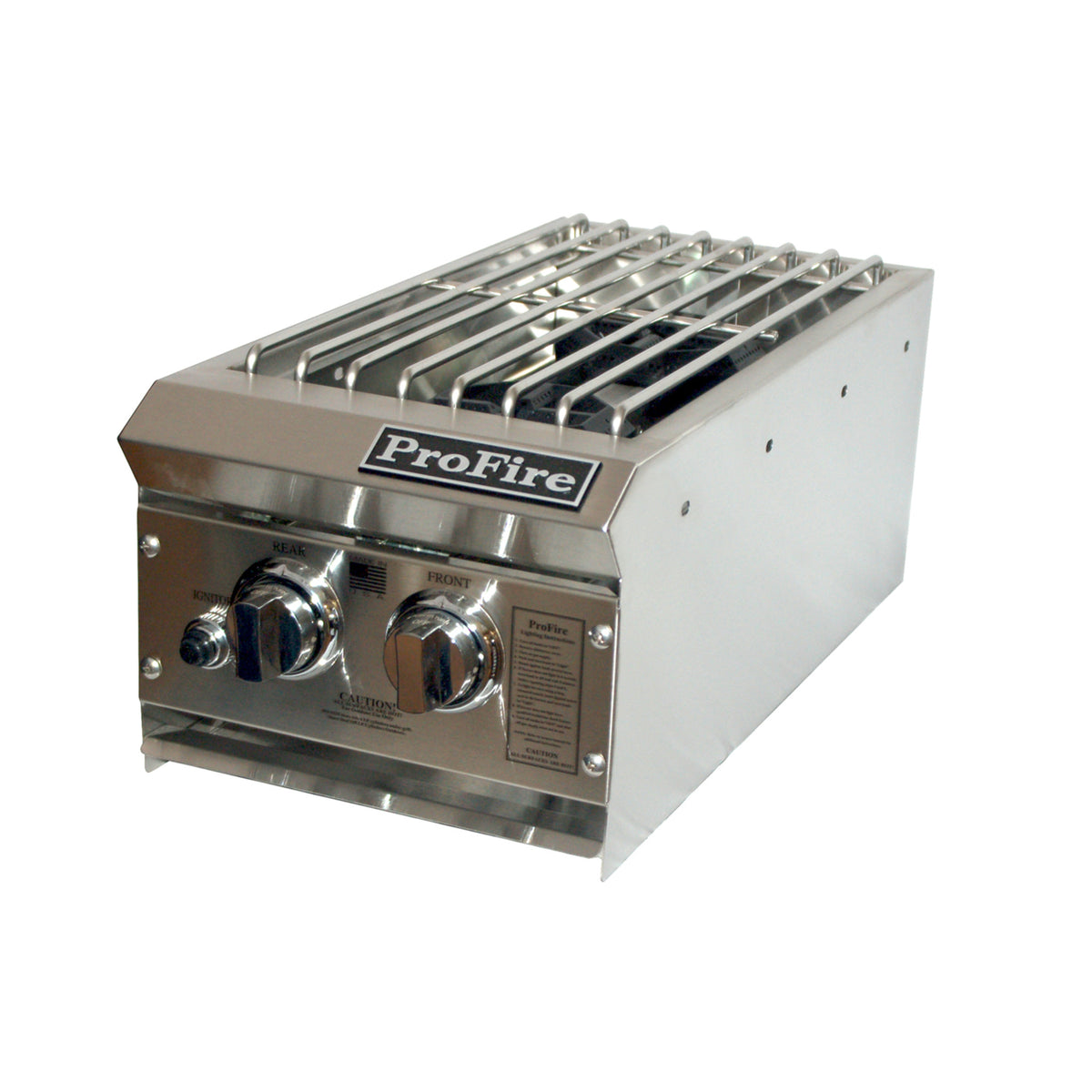 ProFire Built-In Gas Double Side Burner — Archic Furniture