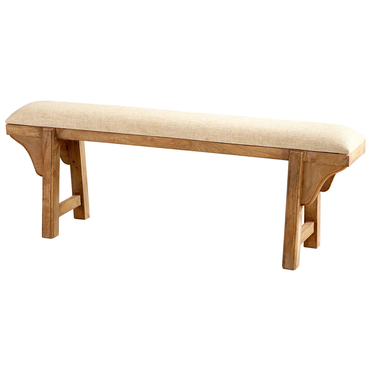 Cyan Design Gable Bench | Light French Grey 07021 — Archic Furniture