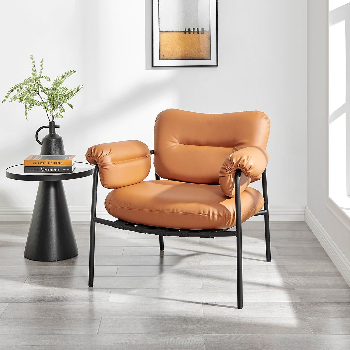 New Pacific Direct Gaby PU Accent Arm Chair 1240024-583 — Archic Furniture