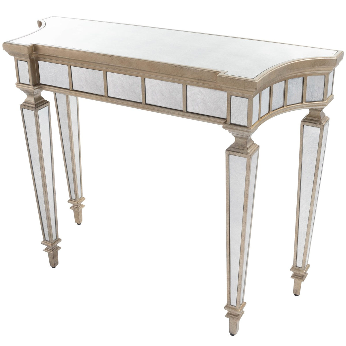 Butler Specialty Company Garbo Mirrored Console Table, Silver 1251146 ...