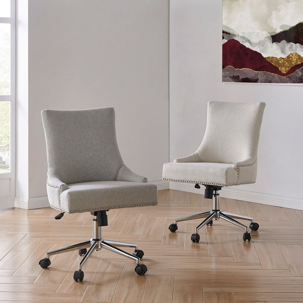 New Pacific Direct Charlotte Fabric Office Chair 1900165-410 — Archic ...