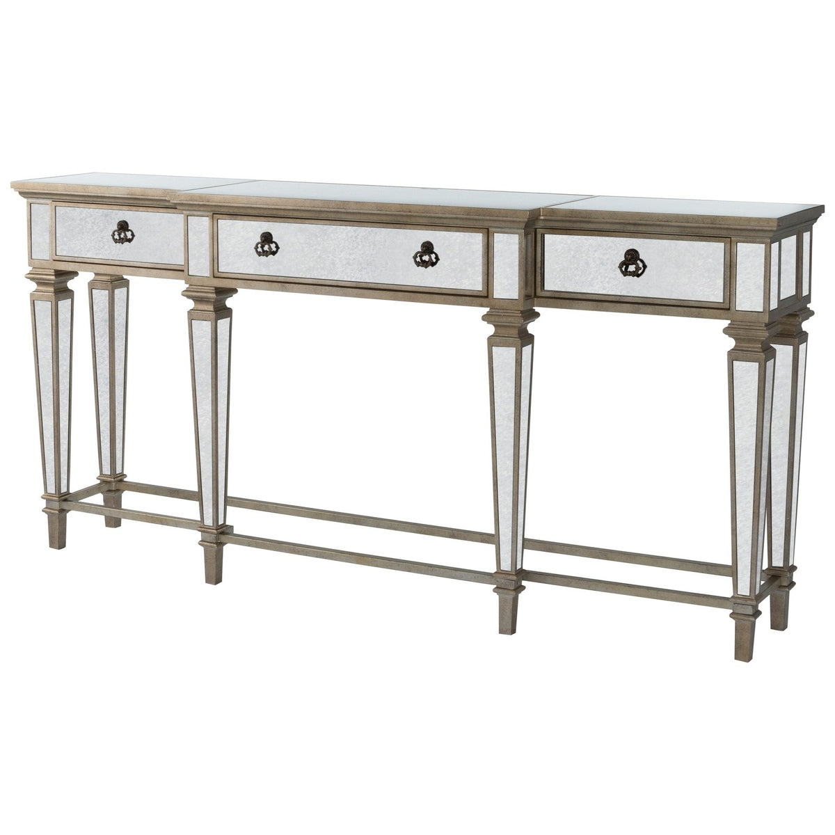 Butler Specialty Company Celeste Mirrored Console Table, Silver 376714