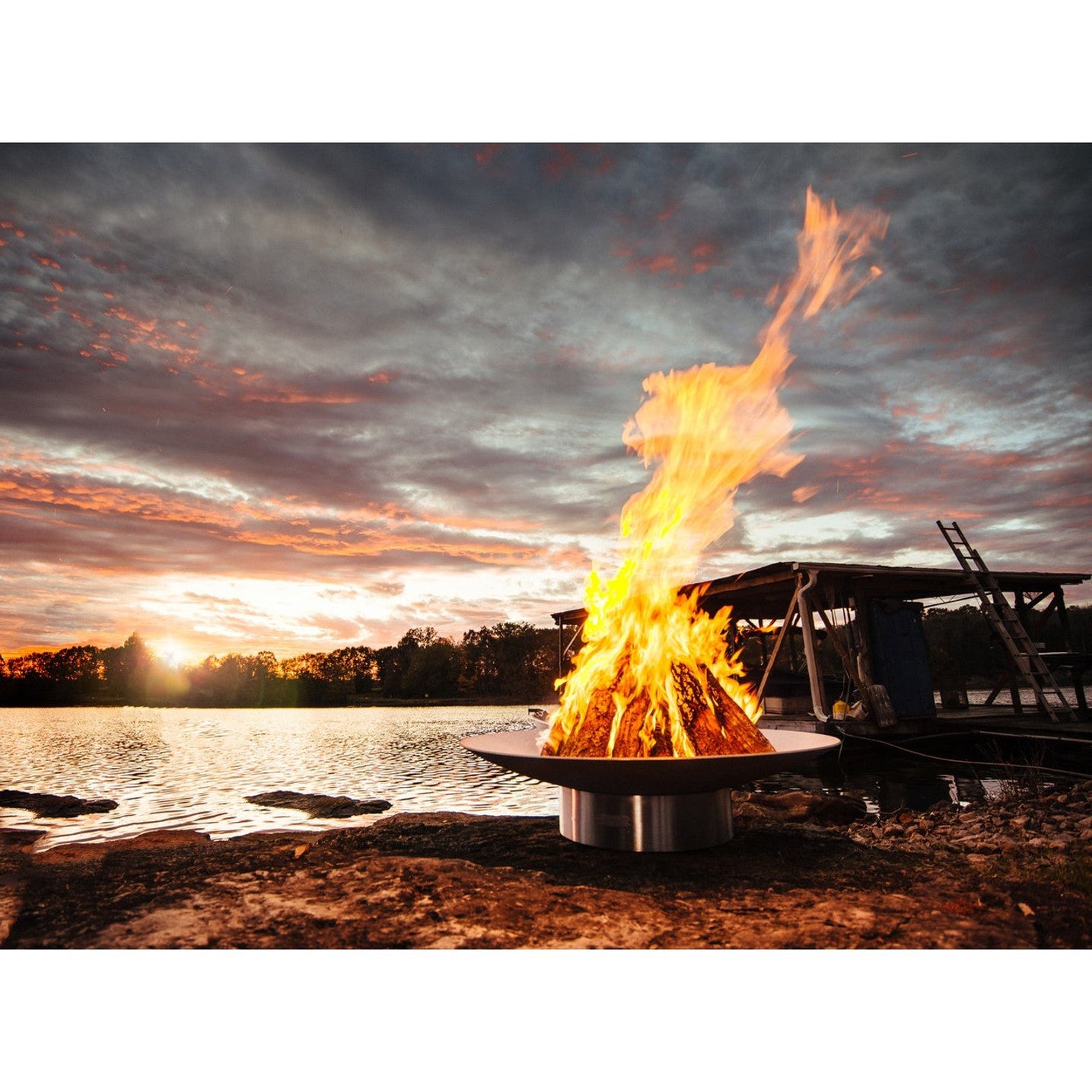 Fire Pit Art Bella Vita 70" Fire Pit — Archic Furniture