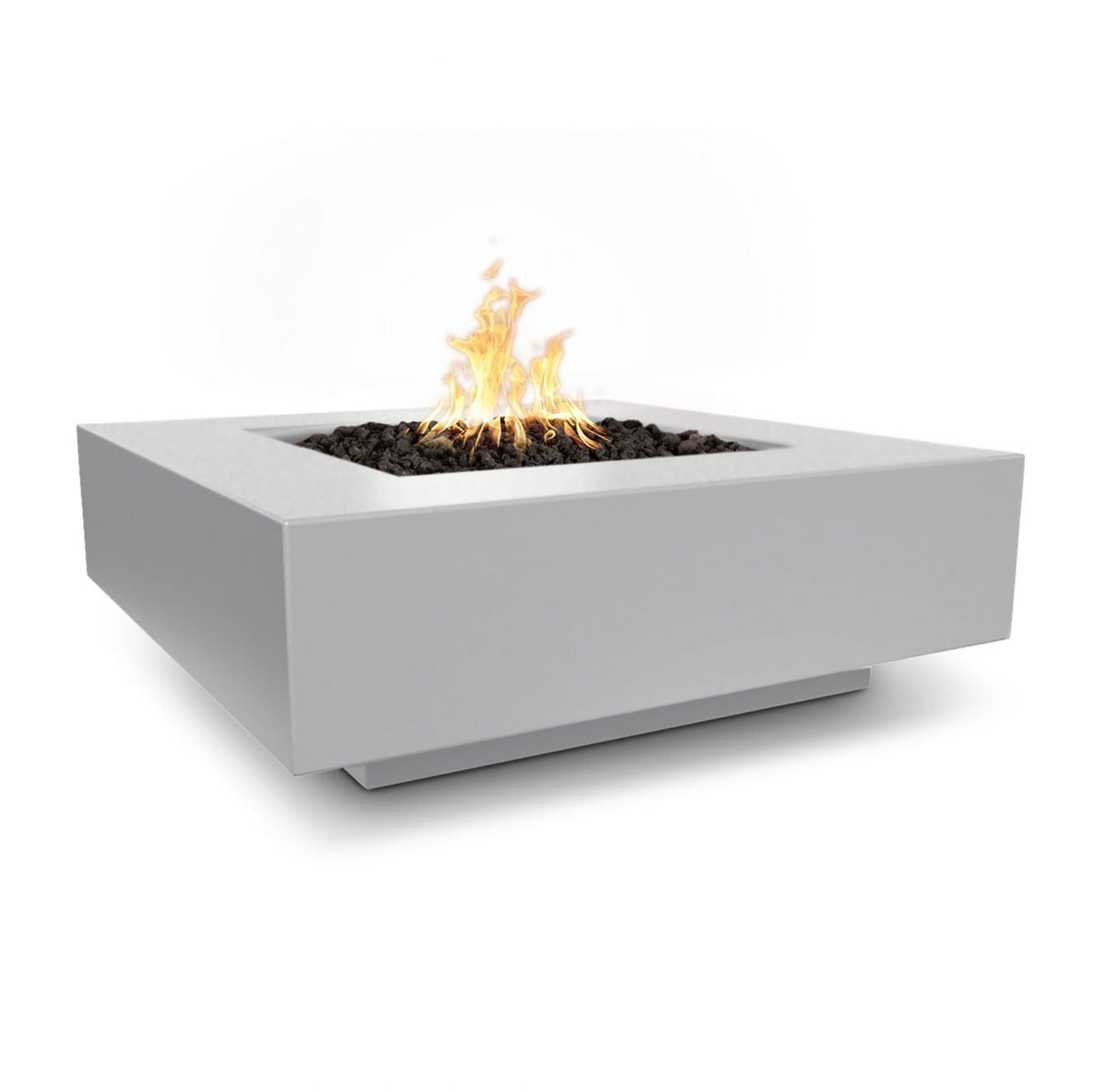 The Outdoor Plus Cabo Square Fire Pit | Stainless Steel — Archic Furniture