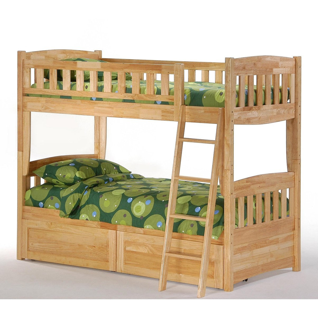 Night and Day Furniture Spices Cinnamon Twin/Twin Bunk Bed — Archic ...