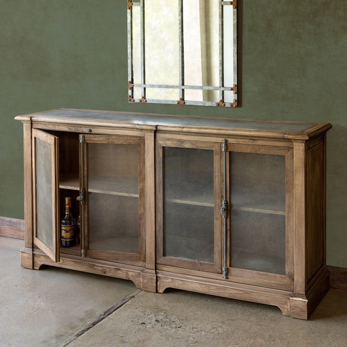 Park Hill Collection Urban Living Aged Zinc Top Whiskey
