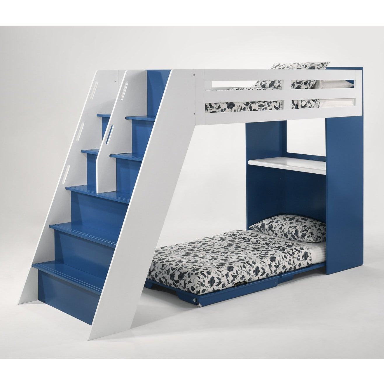 Night and Day Furniture Galaxy Murphy Cabinet Loft Twin Bunk Bed Compl
