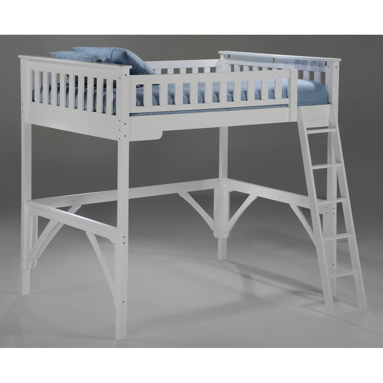 Night and Day Furniture Ginger Loft Bunk Bed Complete — Archic Furniture