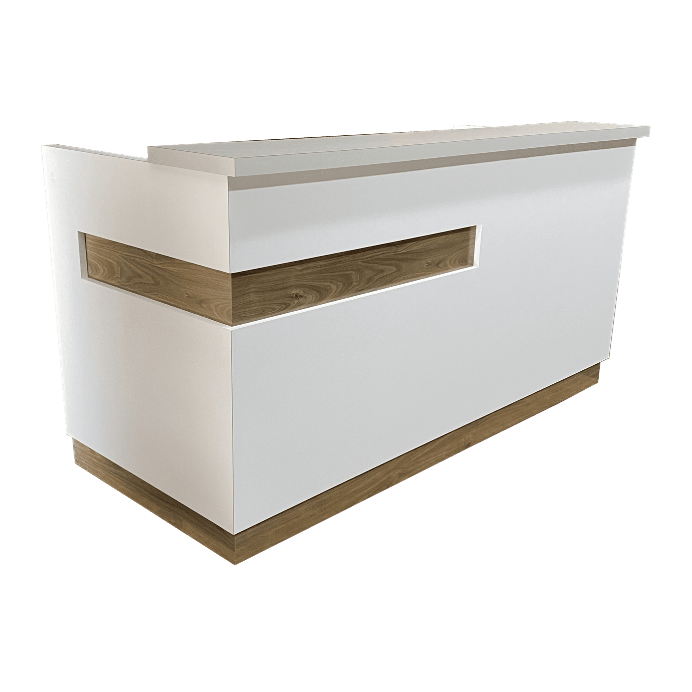 Reception Counter Solutions Maddox White Reception Counter — Archic ...