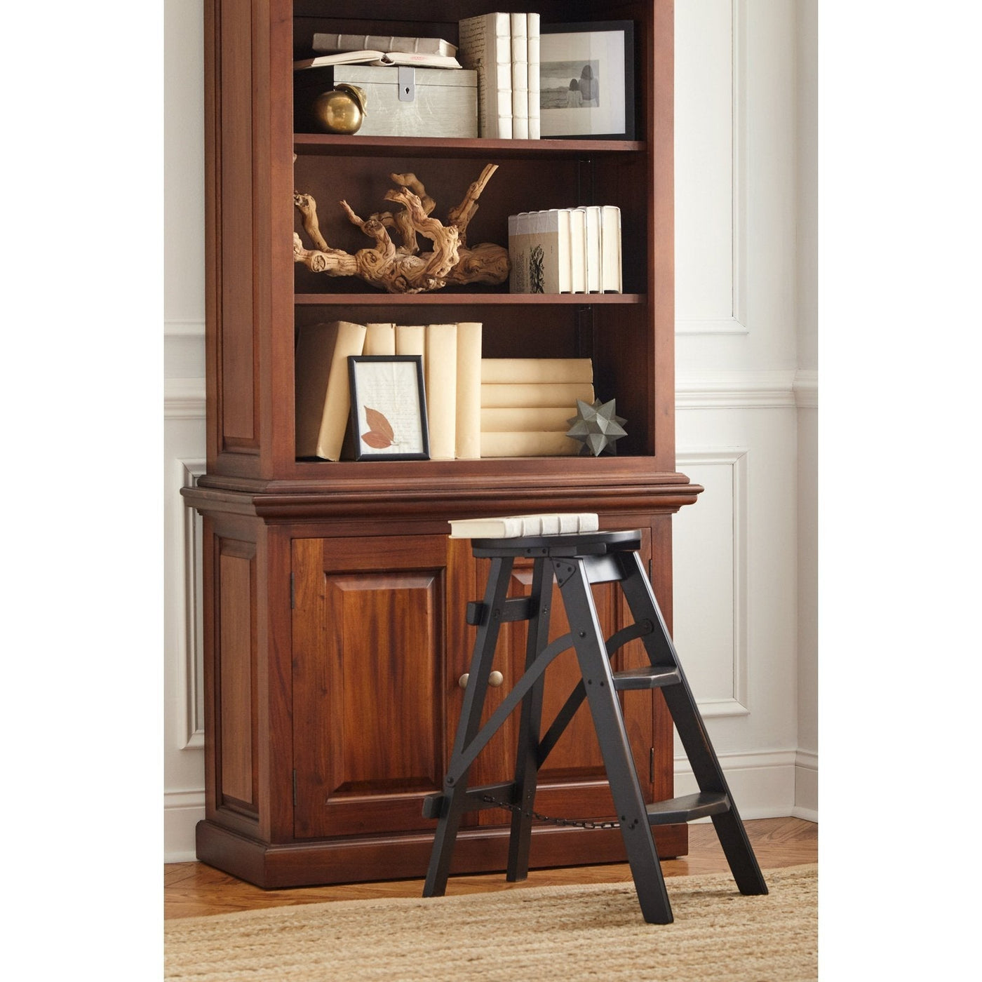 NovaSolo Toscana Standard Bookcase Mahogany Brown CA612TBR — Archic ...
