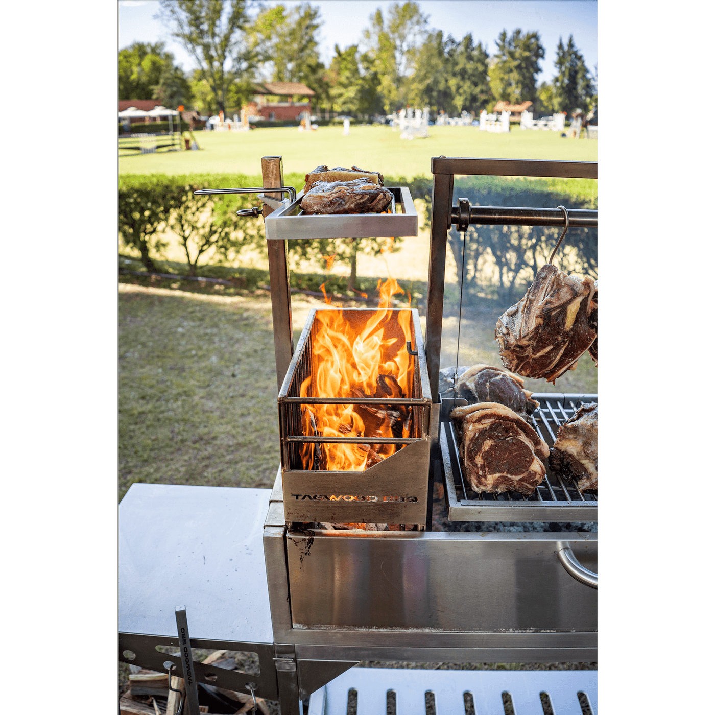 Tagwood BBQ Height Adjustable Secondary Grate | BBQ55SS — Archic Furniture