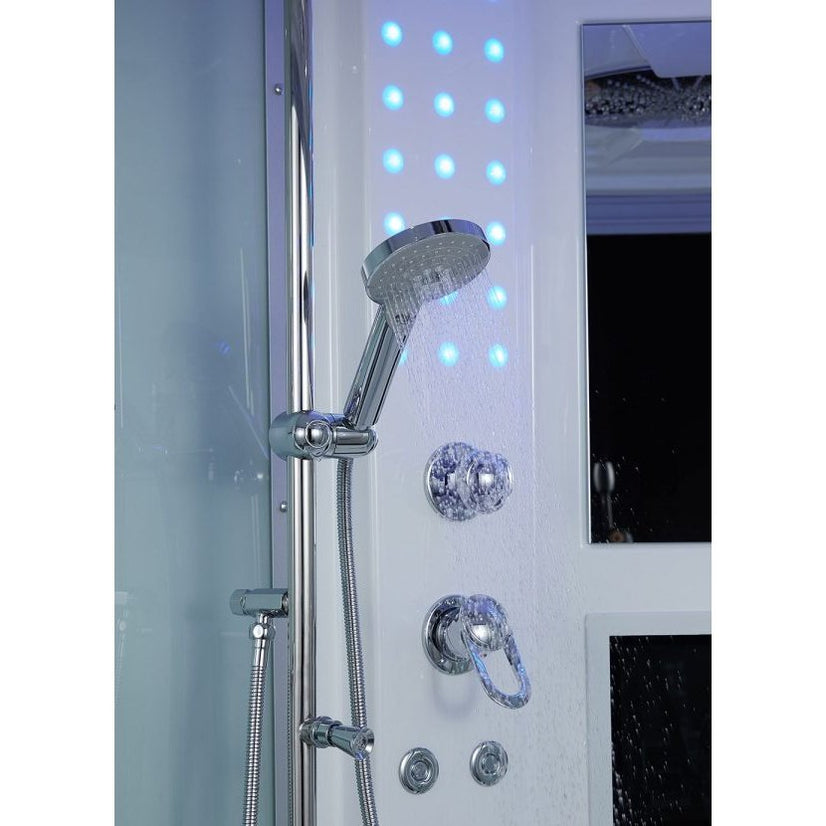 Maya Bath White Platinum Superior Steam Shower (101) — Archic Furniture