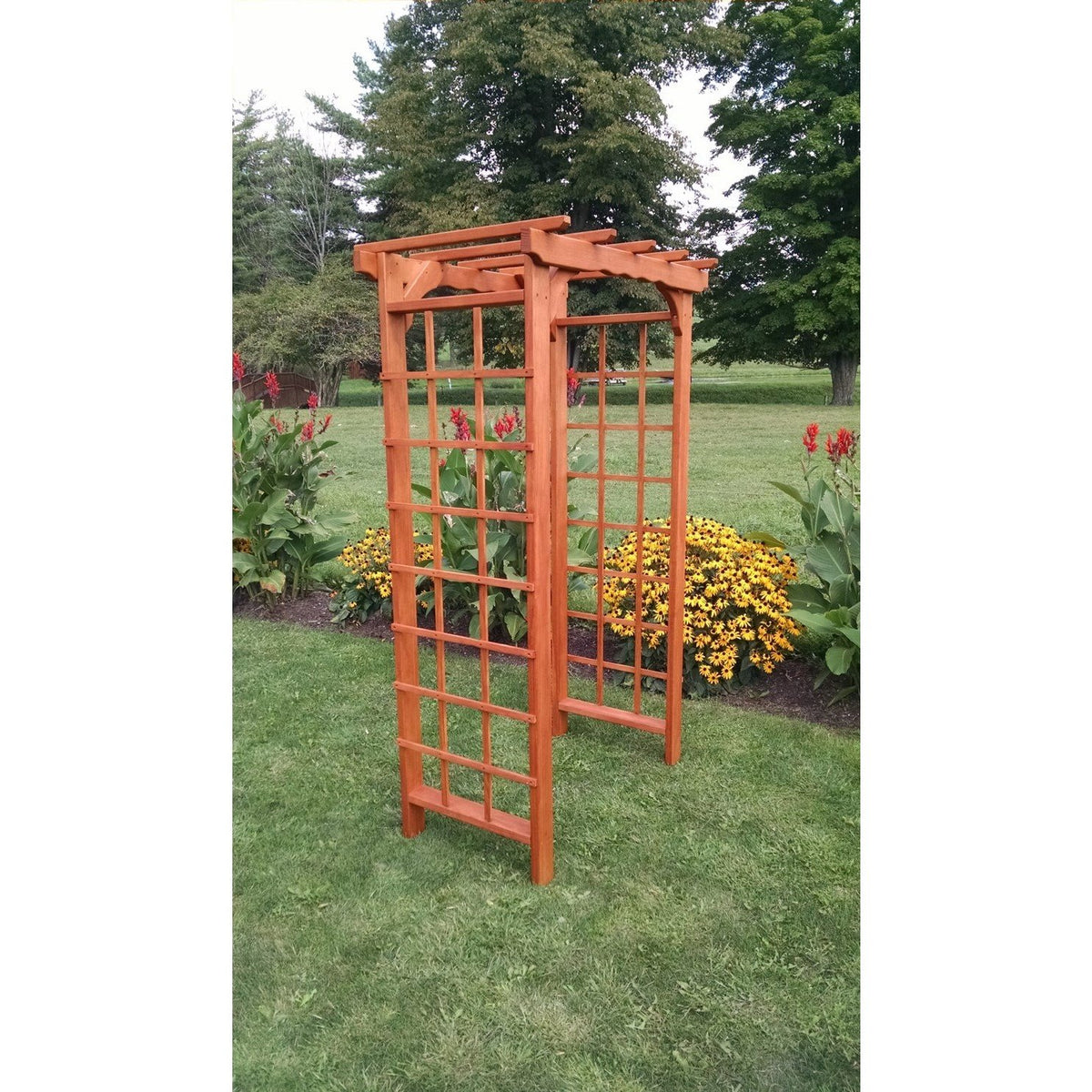A & L Furniture Amish Handcrafted Cedar Wood Morgan Arbor — Archic ...
