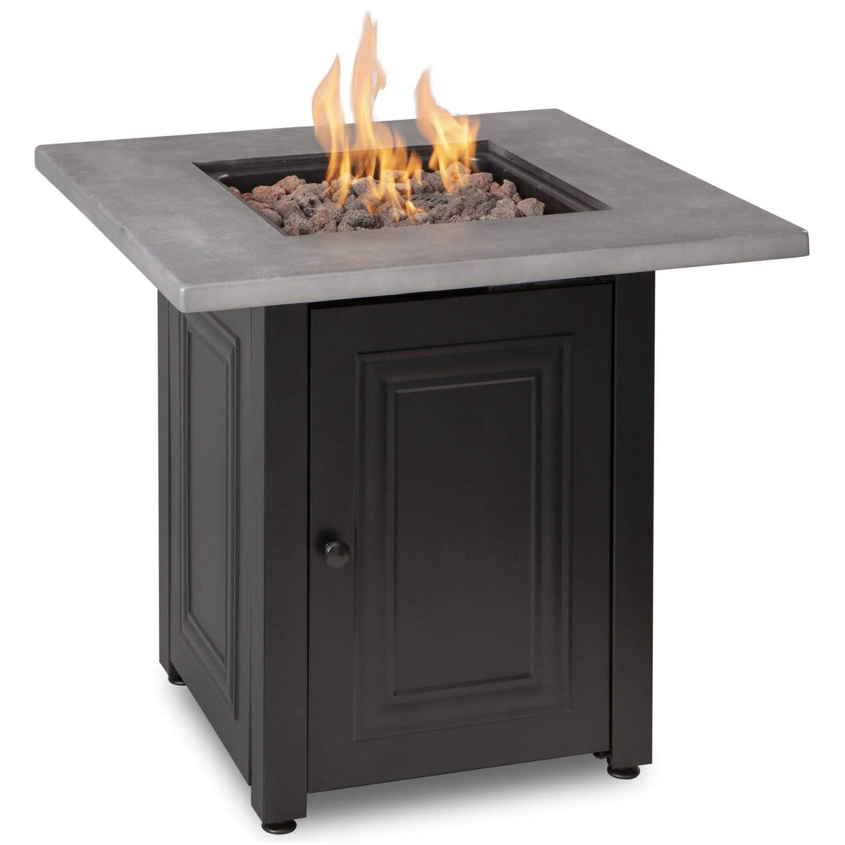 Endless Summer The Wakefield, LP Gas Outdoor Fire Pit with Concrete Re ...