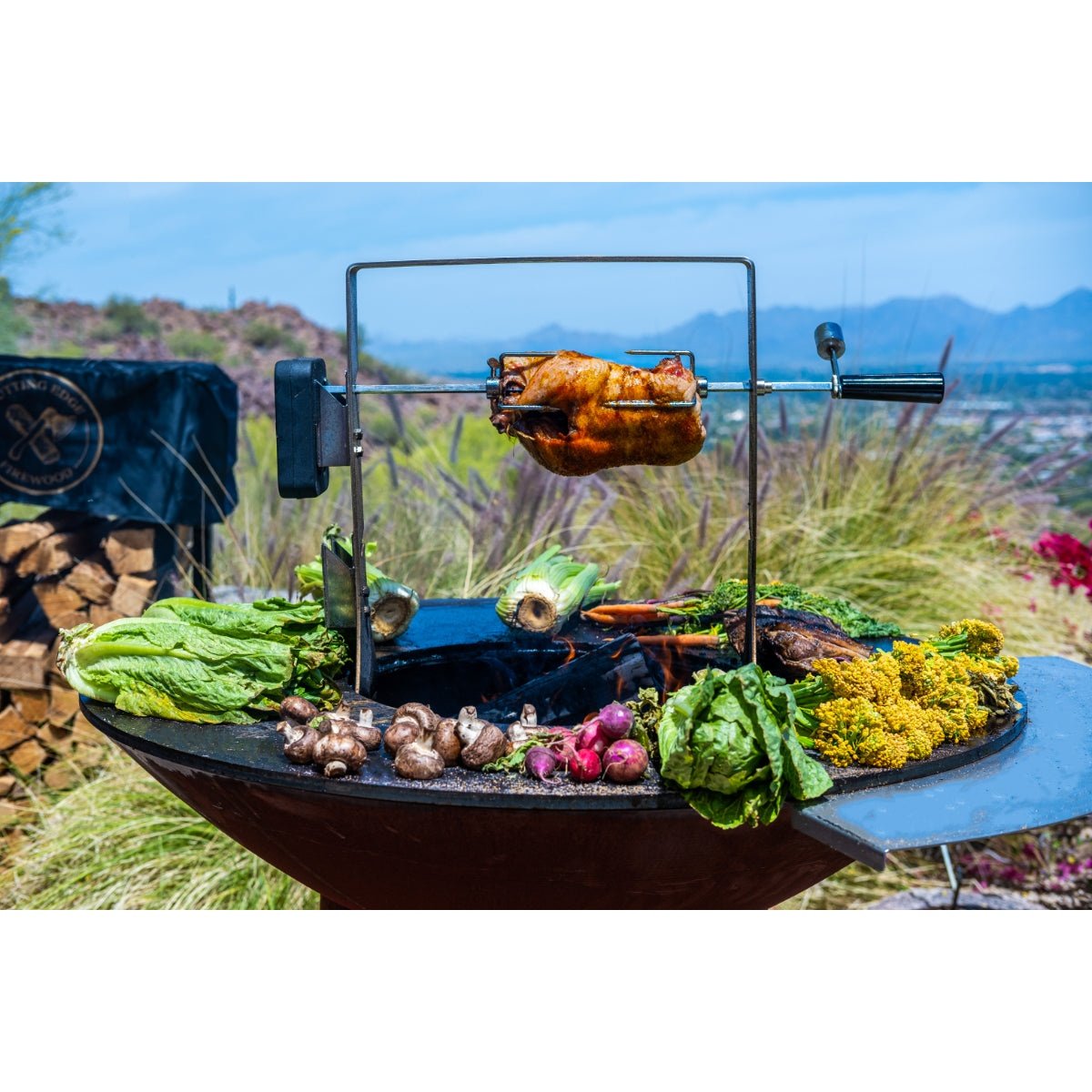 Arteflame Rotisserie with Cordless Motor for Weber XXL