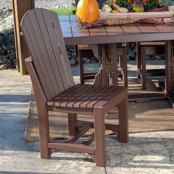 LuxCraft Adirondack Dining Height Poly Side Chair — Archic Furniture