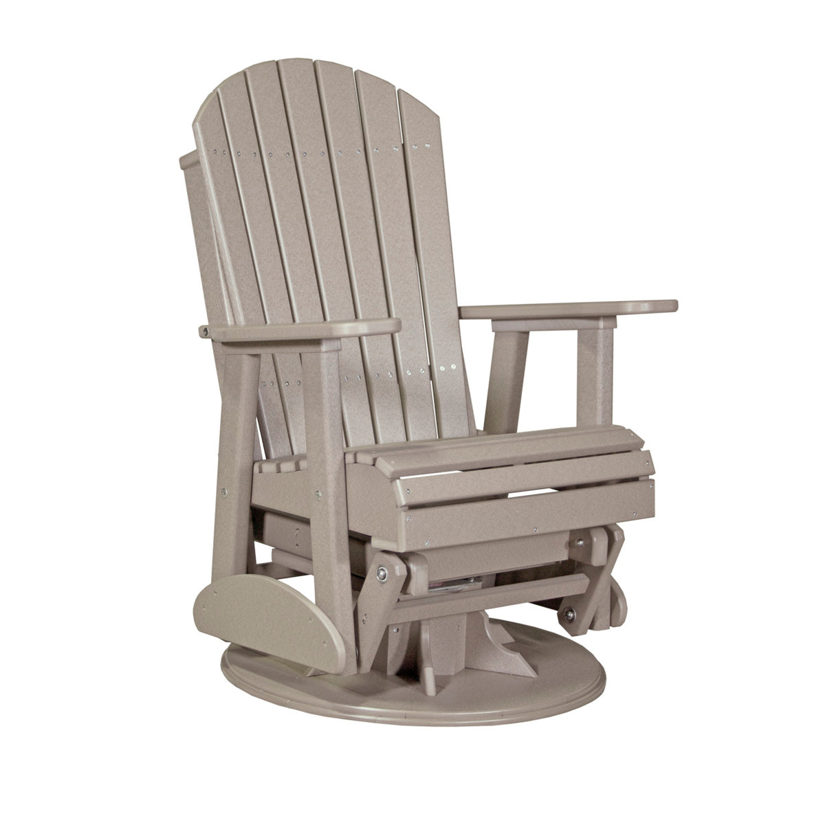 LuxCraft 2' Adirondack Swivel Glider Chair — Archic Furniture