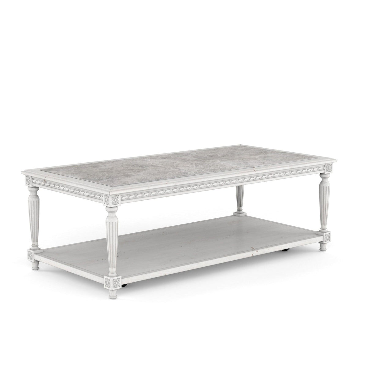A.R.T. Furniture Somerton Rectangular Cocktail Table In White 303300-2 ...