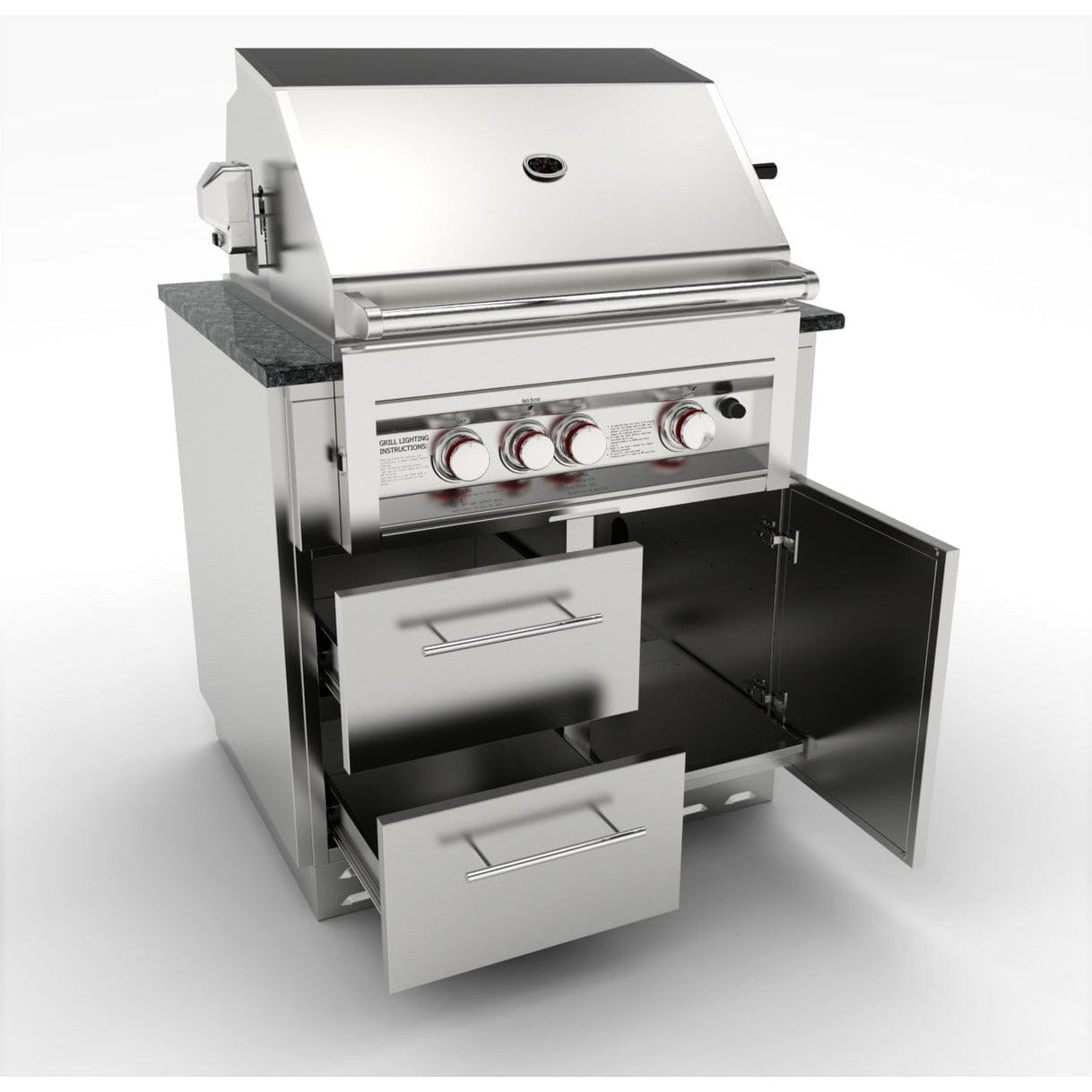 Sunstone 34" Gas Grill Base Cabinet